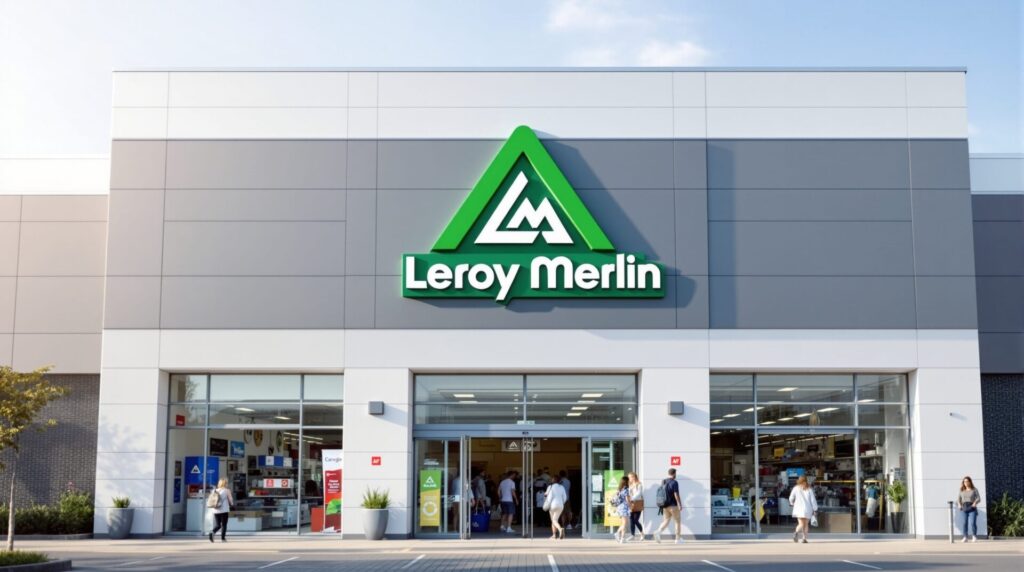 Logo Leroy Merlin, histoire et signification de l’emblème iconique