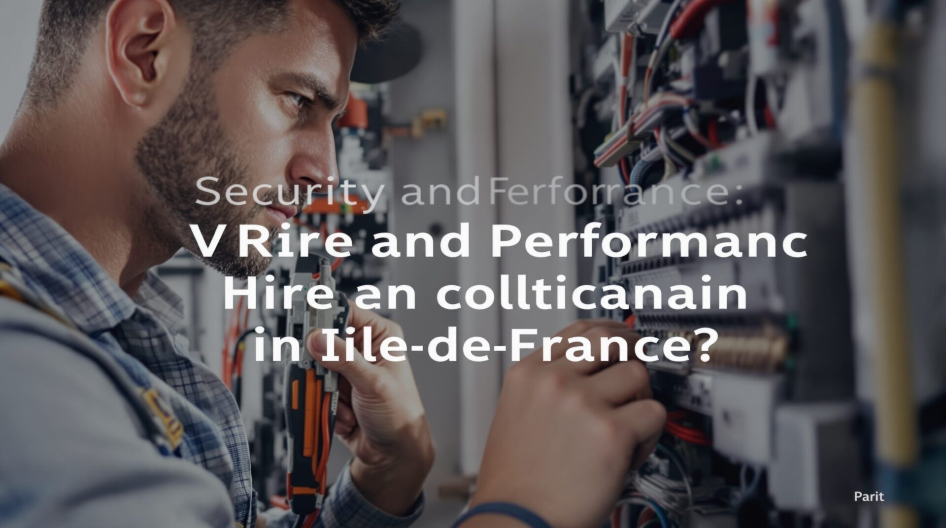 Sécurité et performance : pourquoi faire appel à un électricien en Île-de-France