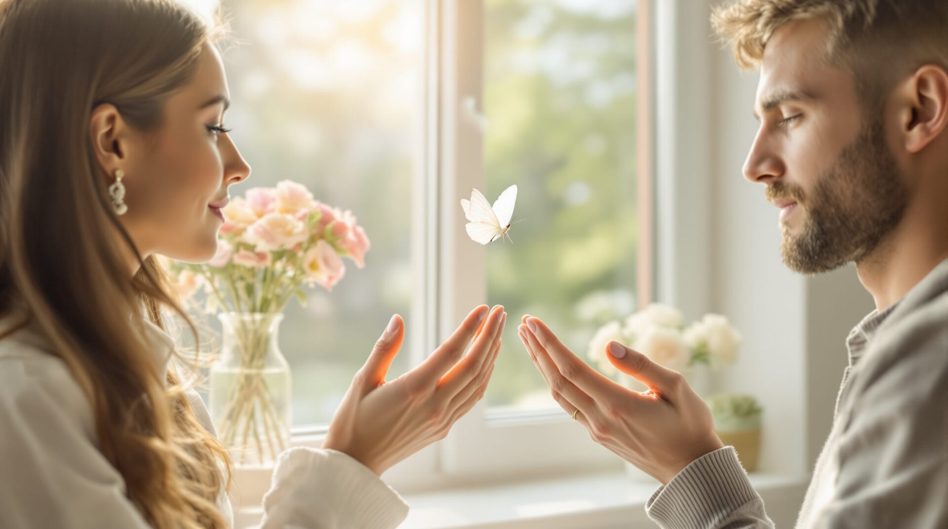 Papillon blanc symbolique spirituelle, messages et sens pour la maison